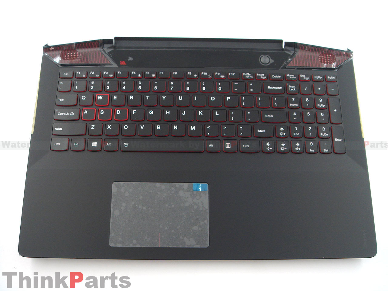Lenovo ideapad Y700-15ISK Y700 touch-15ISK 15.6" Palmrest Keyboard bezel with US backlit Keyboard